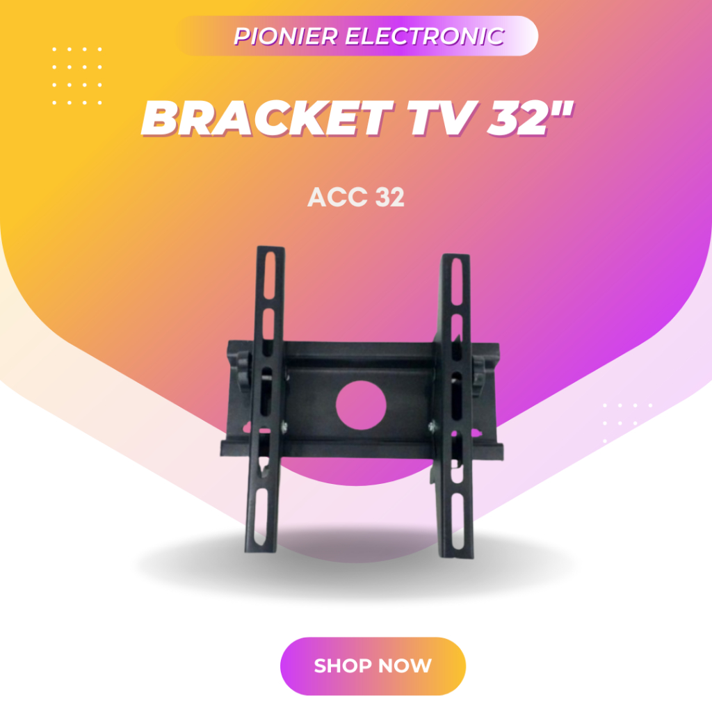 Tv BRACKET 32" ACC type ACC 32 | Shopee Malaysia