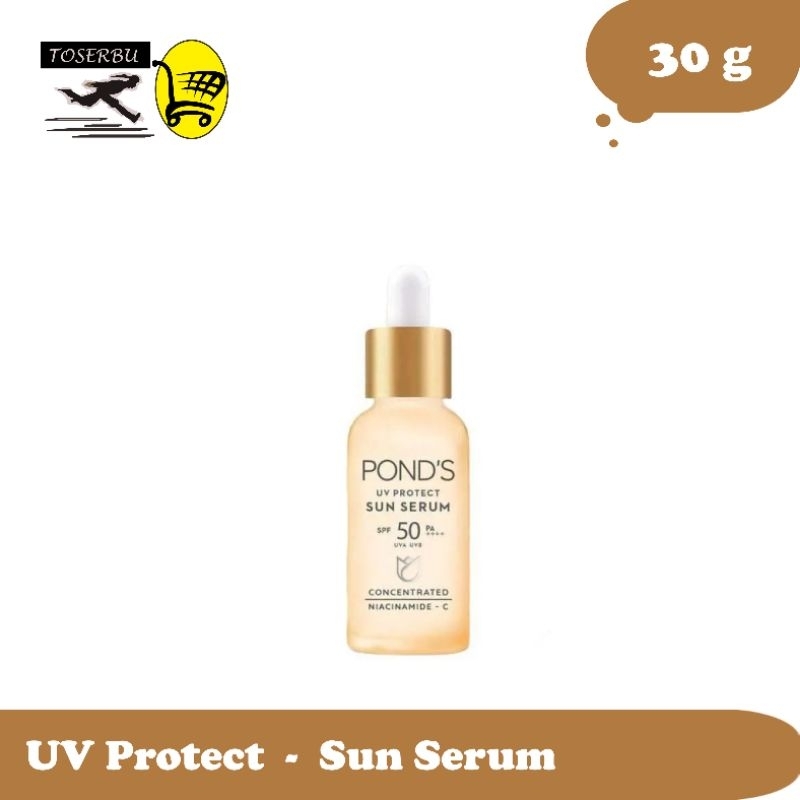 Ponds UV Protection Sun Serum SPF50 Concentrated Niacinamide 30g ...