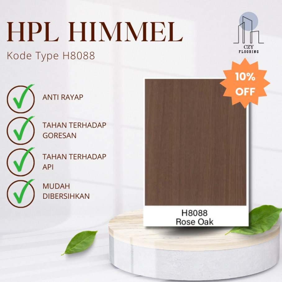 Hpl Himmel Kode Type H8088 I Rose Oak I Furniture Upholstery I | Shopee ...