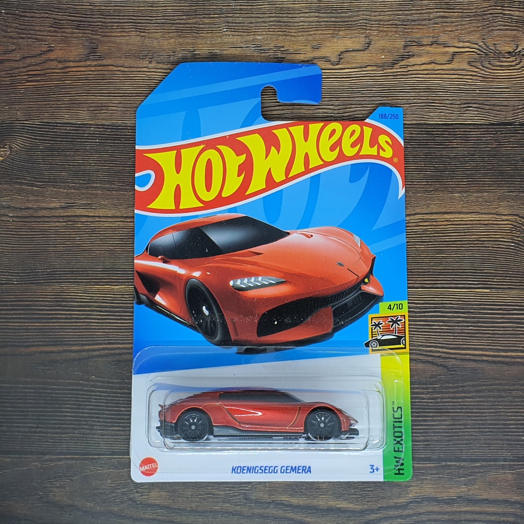 MERAH Hot Wheels Koenigsegg Gemera Red HW Exotics Hypercar Miniature ...