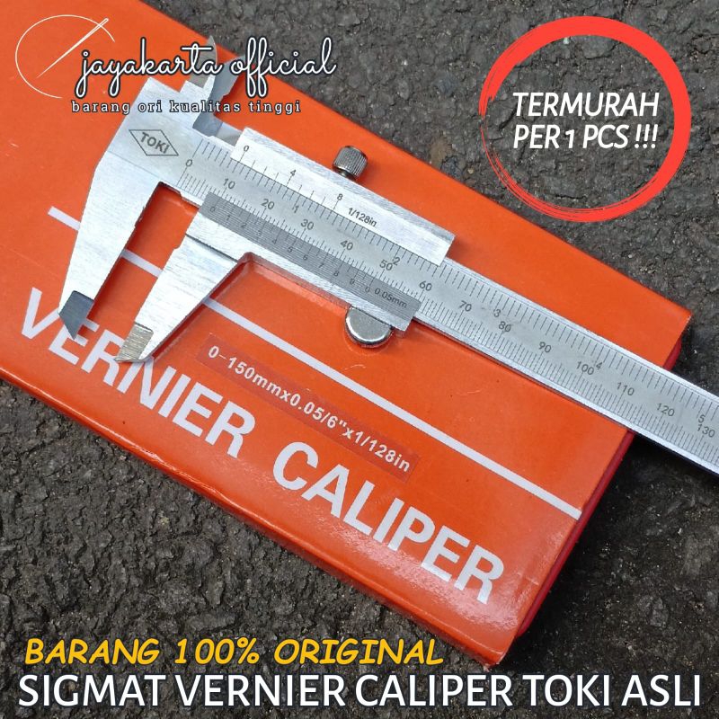 Toki caliper 6 inch/0-150mm sigmat Vernier caliper sigmat caliper ...