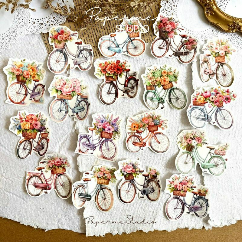 Cut sticker - transparent cycles sticker aesthetic full color journal ...