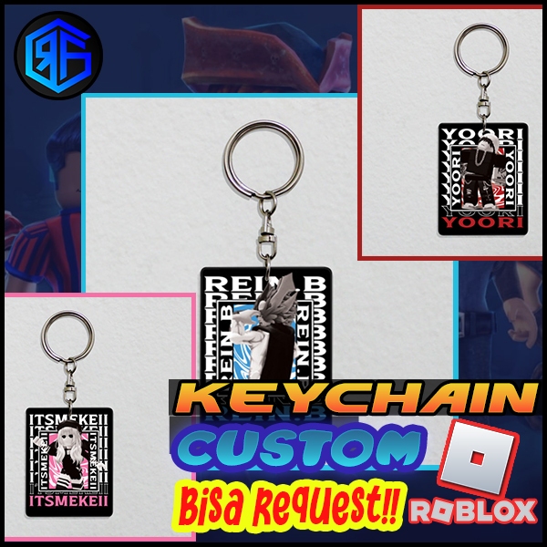 GANTUNGAN Roblox Keychain (Keychain) Custom Avatar Roblox | Shopee Malaysia