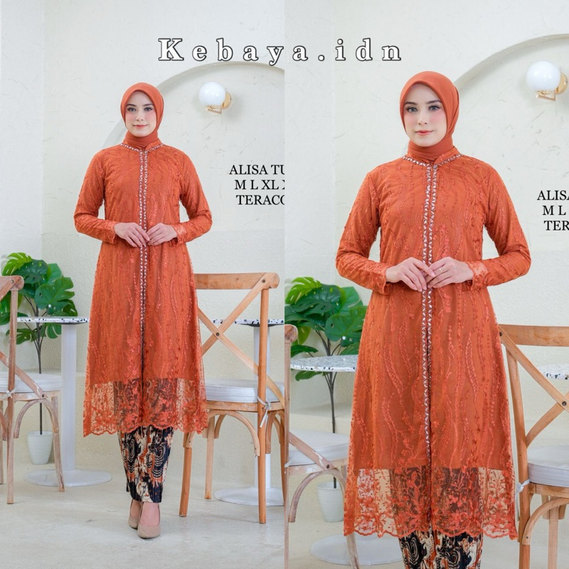 Alisa Brocade Tunic - Brocade Kebaya Suit - Kebaya Top - Graduation ...