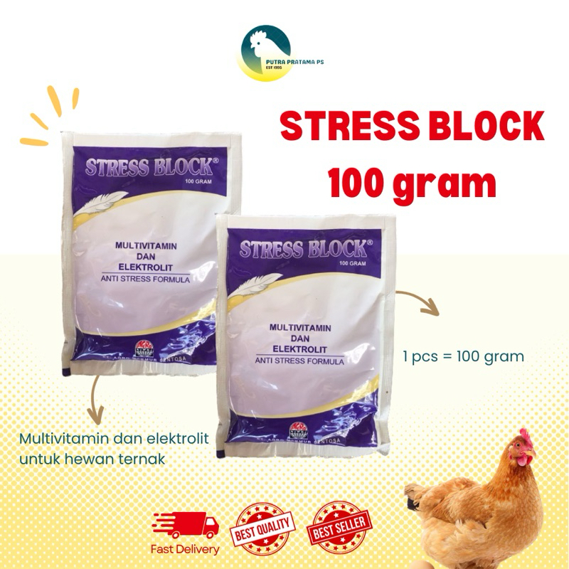 Stress Block 100 grams Agro Multivitamin and Electrolyte | Shopee Malaysia