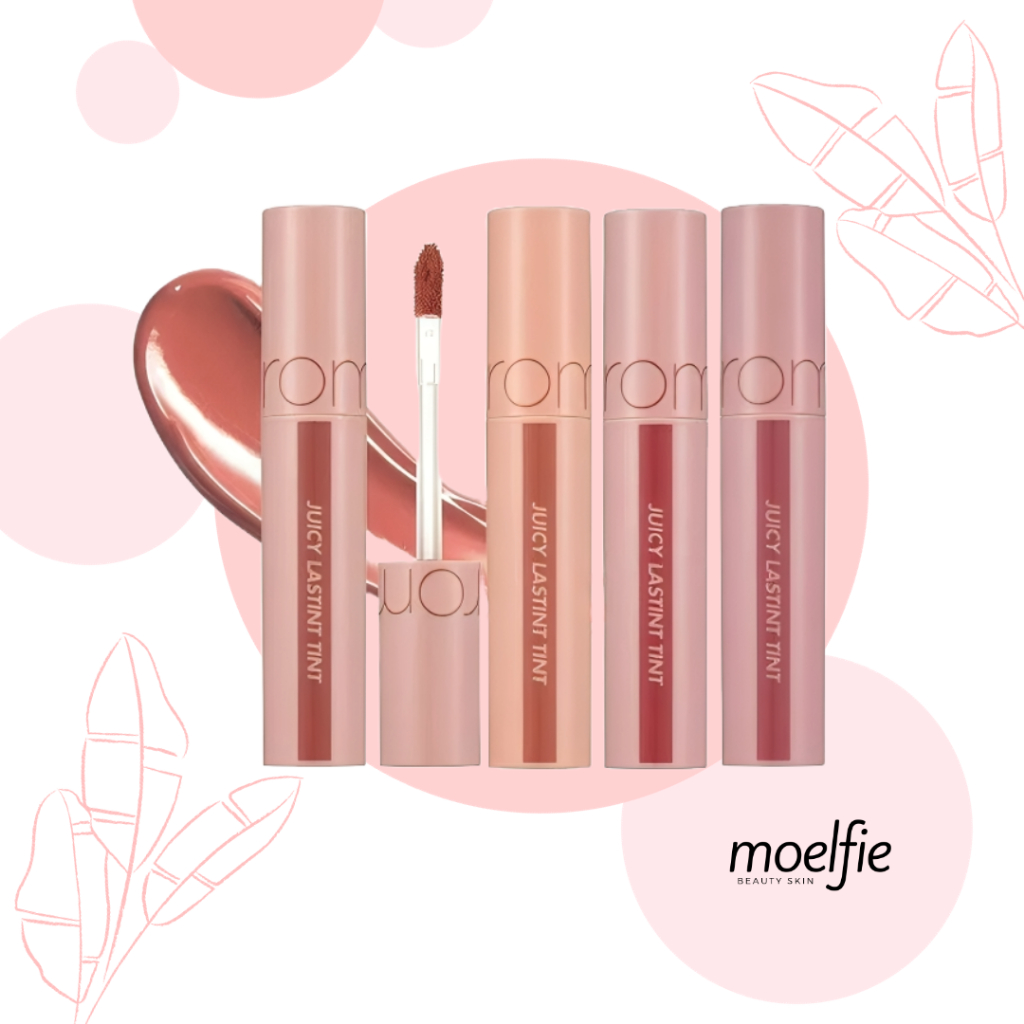 [READY] Rom&nd ROMAND JUICY LASTING TINT BARE GRAPE / NUCADAMIA / PEACH ...