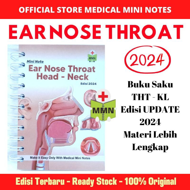 Original Update | Medical Mini Notes Ear Nose Throat edition / MMN ENT ...