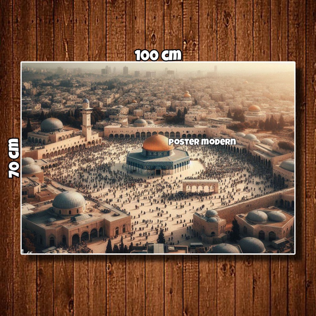 Home Decoration al aqsa Palestine Mosque poster Size Big Jumbo Code 49 ...