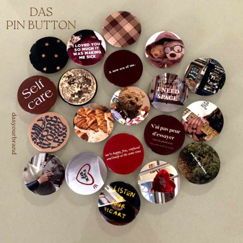 Das DOWNTOWN PIN BUTTON | Shopee Malaysia