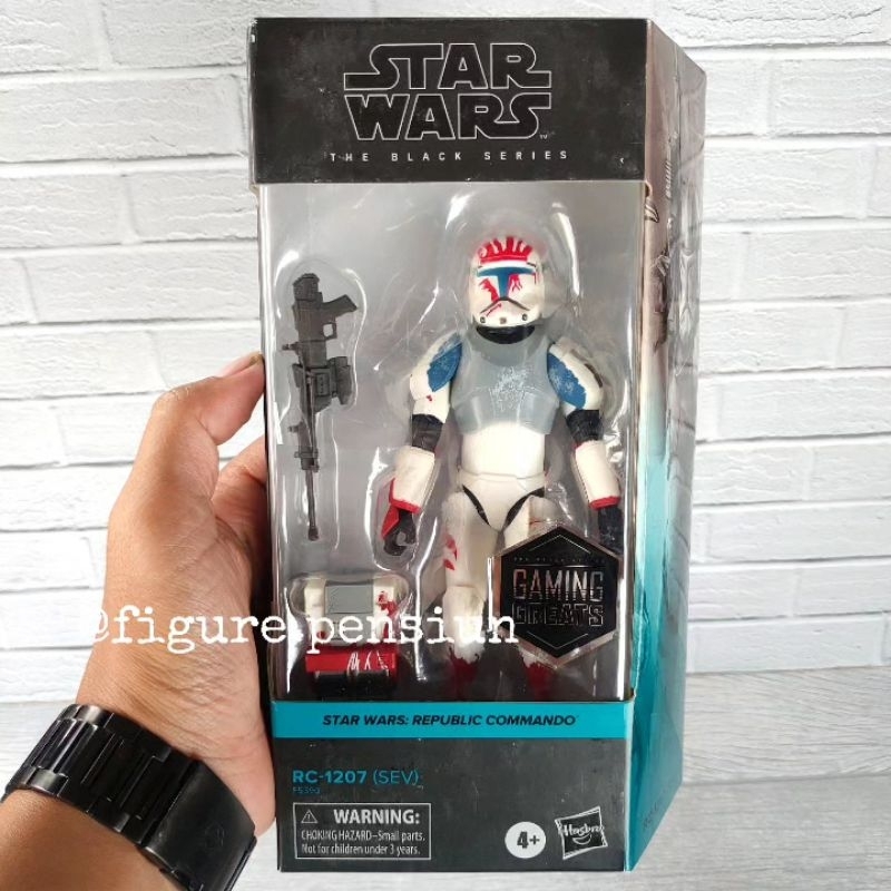 Star WARS THE BLACK SERIES RC-1207 SEV REPUBLIC COMMANDO RC1207 ACTION ...