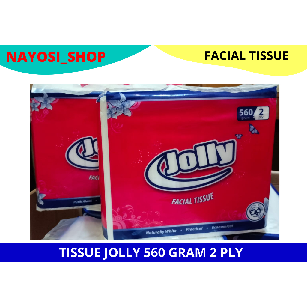 Jolly tissue 560 Gram Facial tissue Kilo | Shopee Malaysia