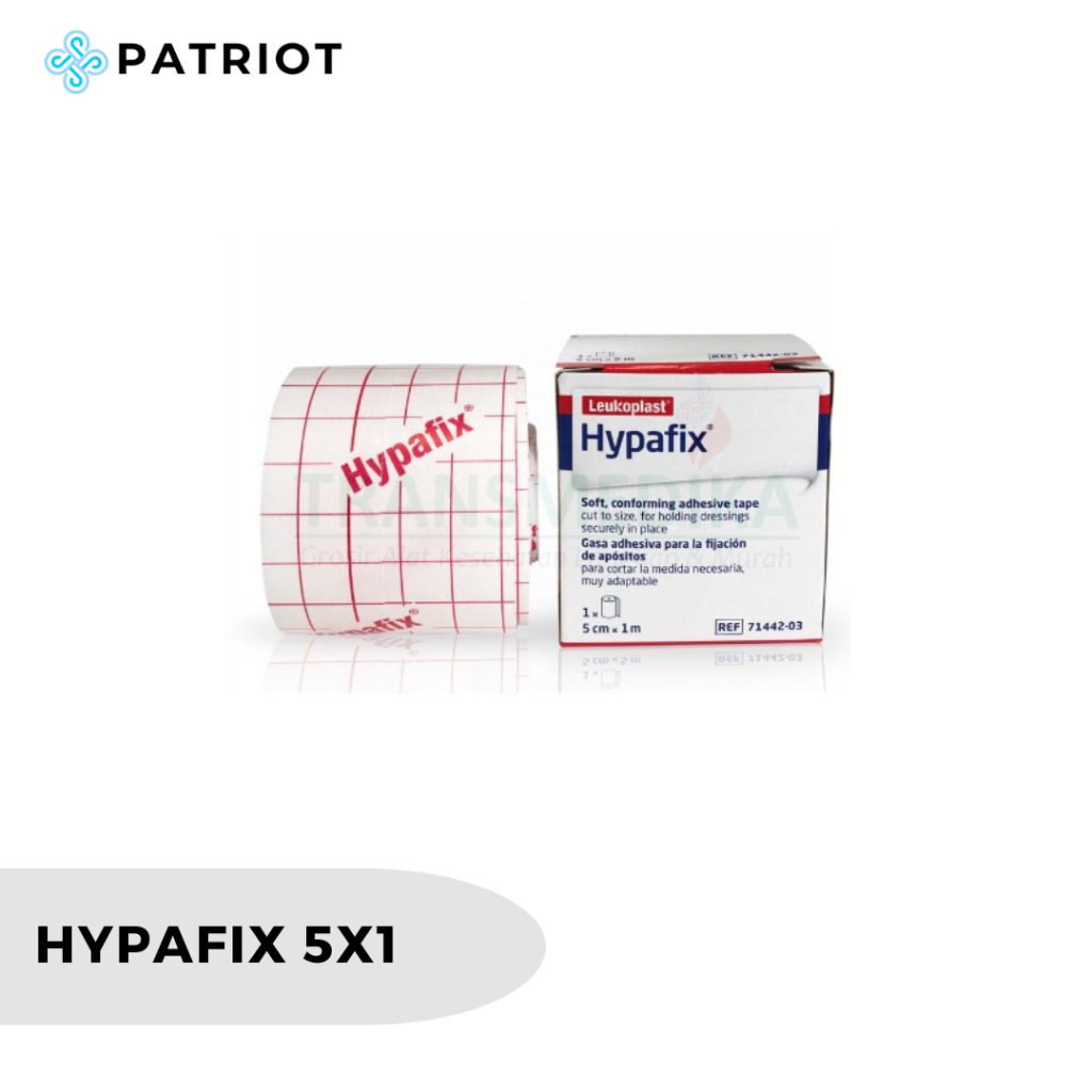Hypafix Size 5cm x 5m 5cm x 1m - Elastic Waterproof Wound Cover Plaster ...