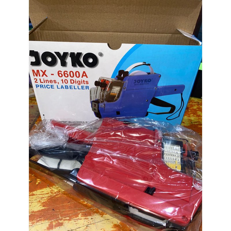 Shoot Price/Price Label Tool MX - 6600A 2 Lines, 10 Digits (Letters ...