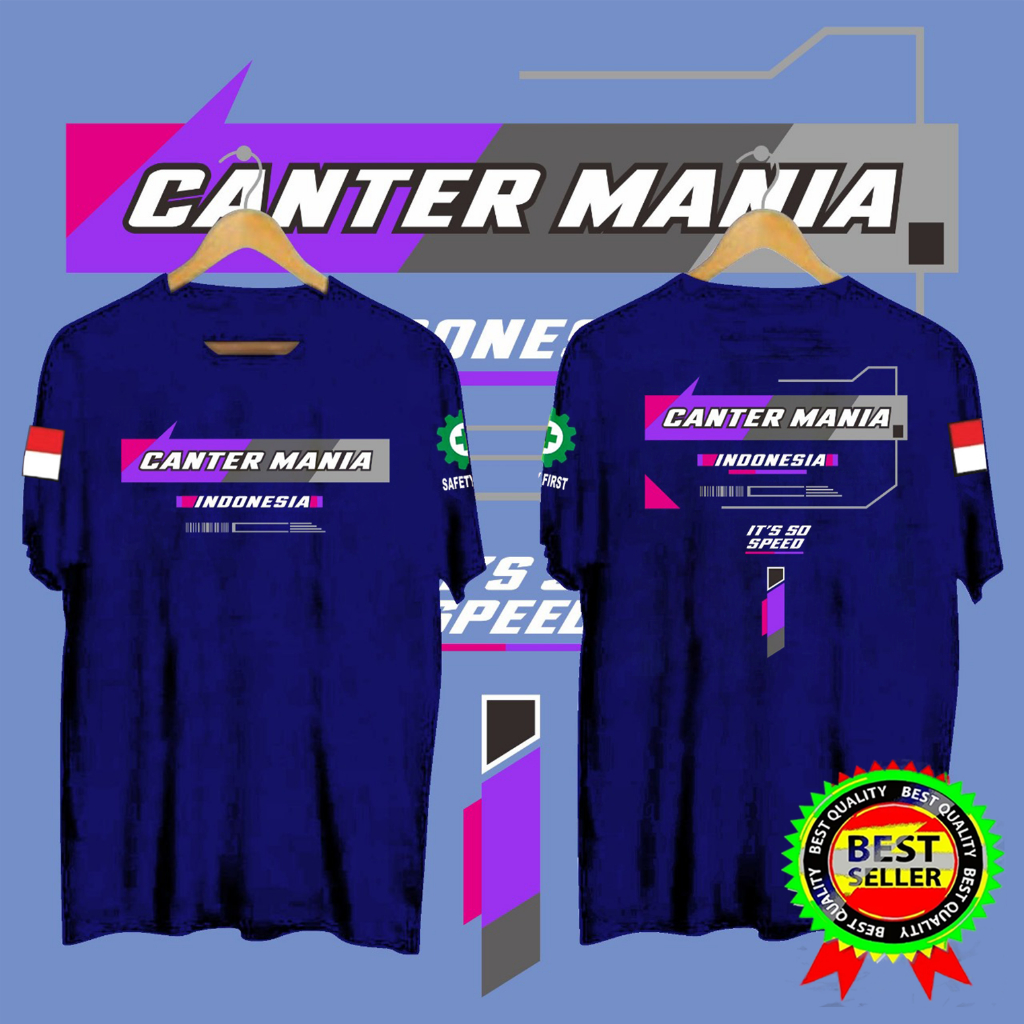 Canter MANIA INDONESIA Men's T-Shirt | Simple, Dynamic, And Gives A ...