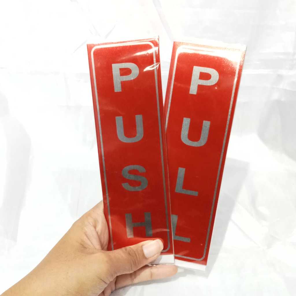 Push and Pull Label Sign | Shopee Malaysia