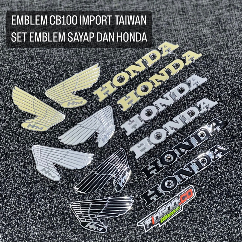 Cb100 TANK EMBLEM TAIWAN CB TANK EMBLEM LOGO CB100 TANK EMBLEM HONDA ...
