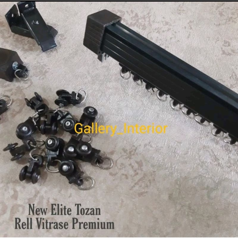 Vitrase rail rod new elite ori tozan premium / rail box / vitrase rod / box rod / elite rail ...