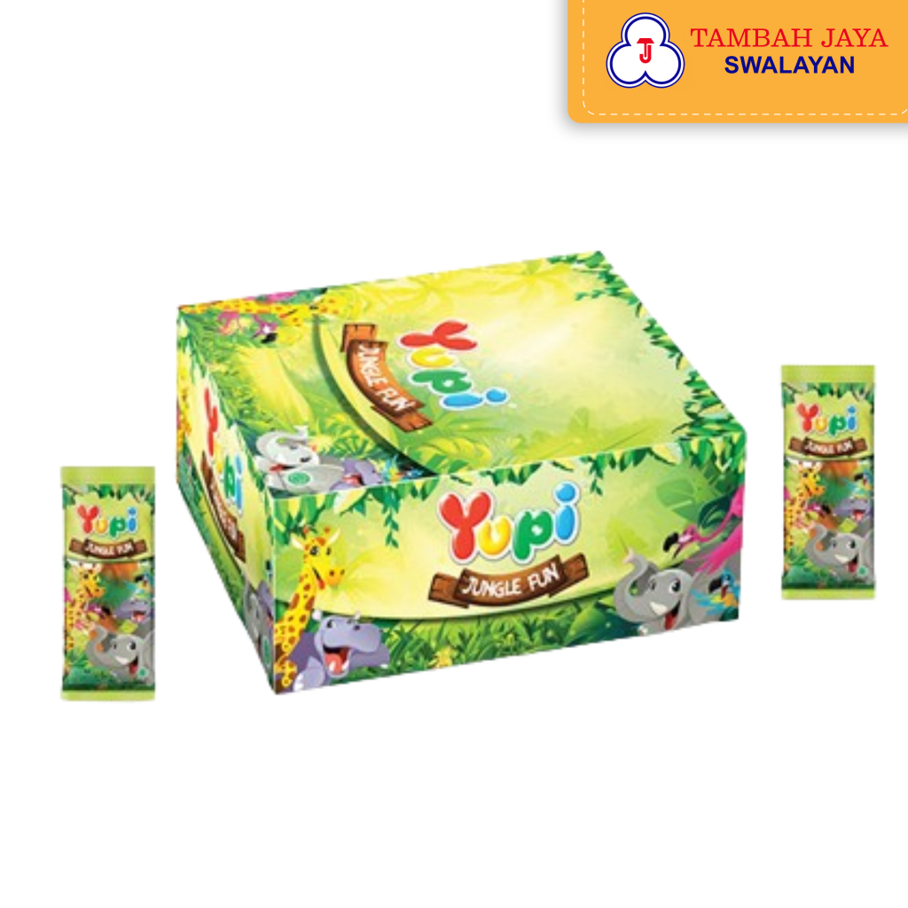 Yupi Jungle Fun Box Contains 24pcs | Shopee Malaysia