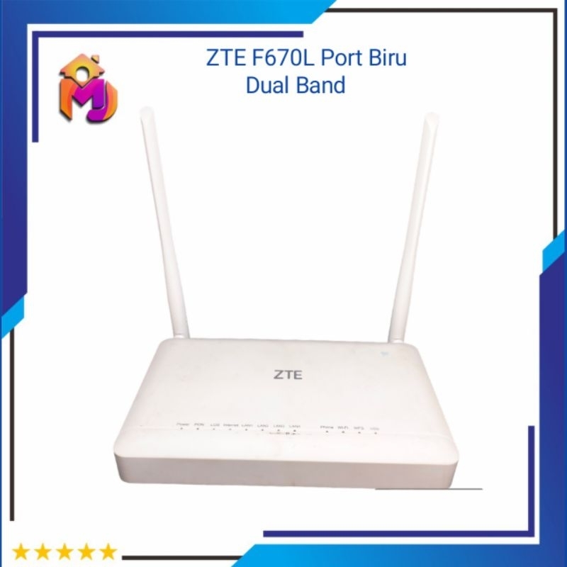 Zte F670L V9 PORT BLUE GPON MODEM | Shopee Malaysia