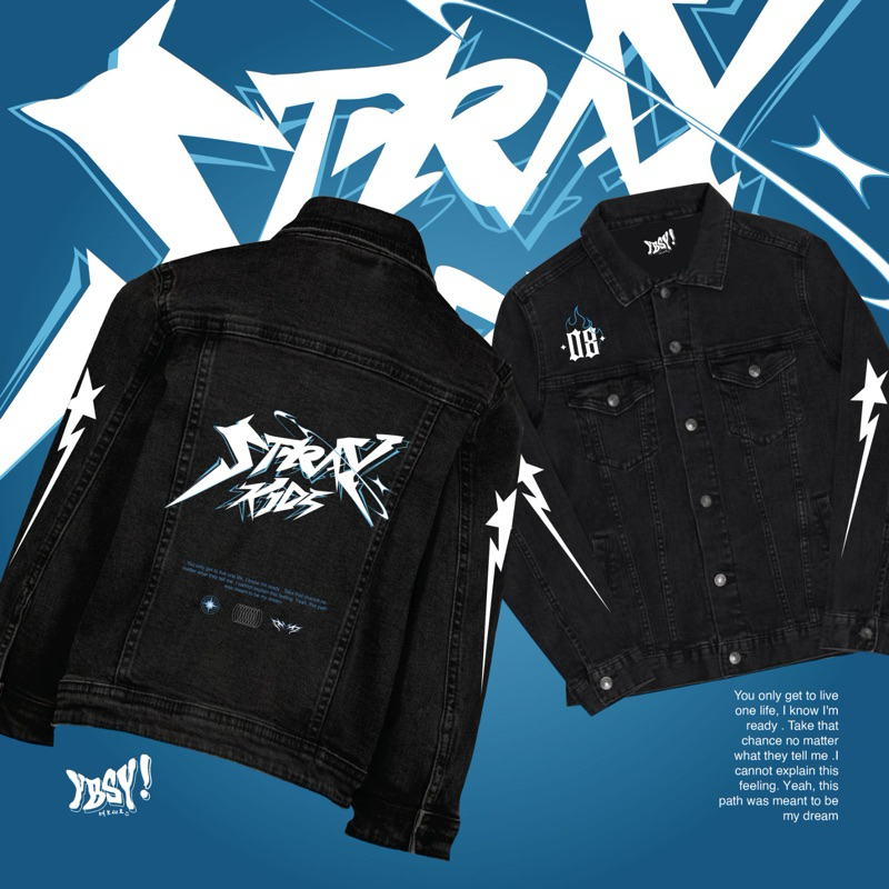 [READ Desc]skz Y2K Denim Jacket | Shopee Malaysia