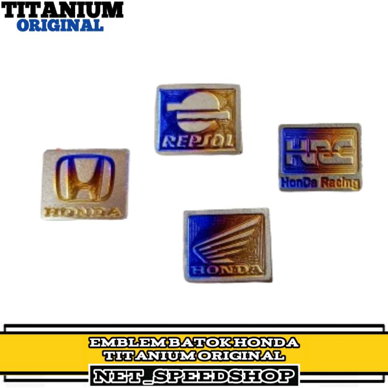 Honda Titanium Honda Wing HRC Repsol Shell Emblem | Original | Vietnam ...