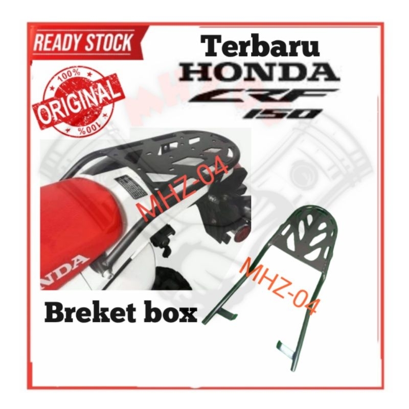 Honda CRf 150l special edition bracket box, newest new product | Shopee ...