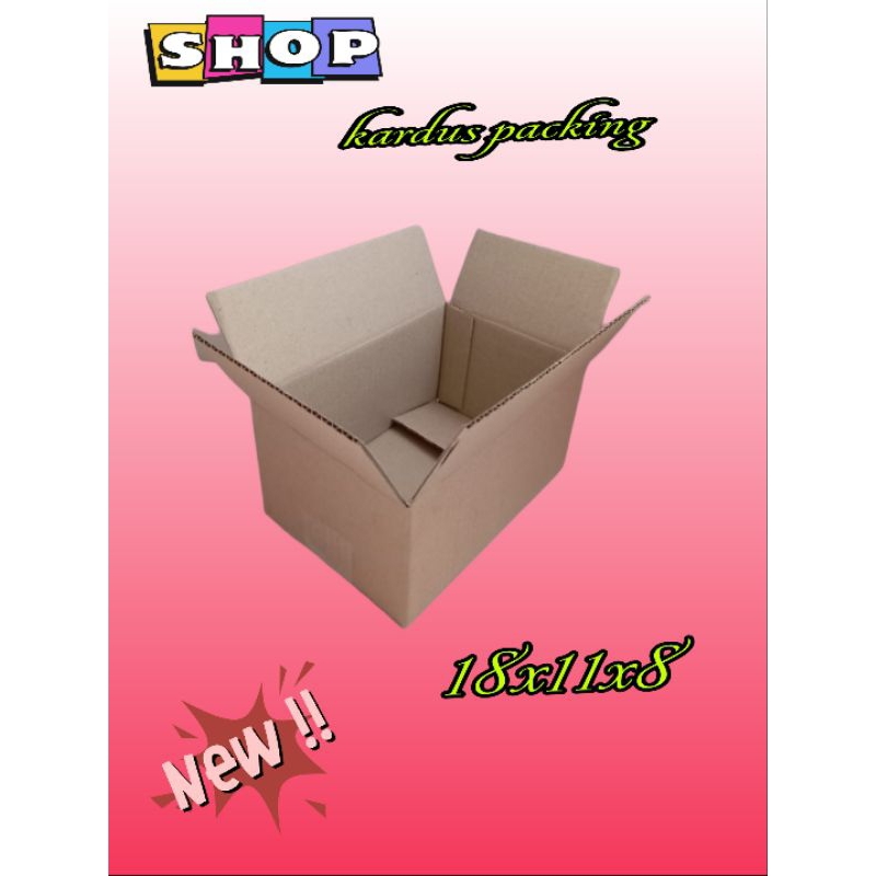 UK packing cardboard 18x11x8 plain cardboard large cardboard | Shopee ...