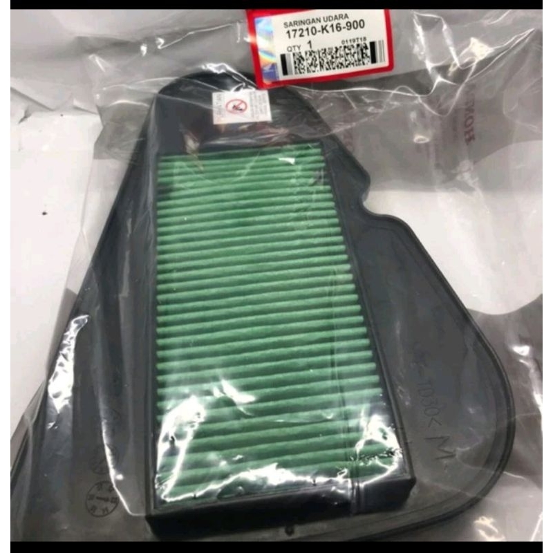 Honda beat F1 Air Filter original Honda kode17210-K16-900 | Shopee Malaysia