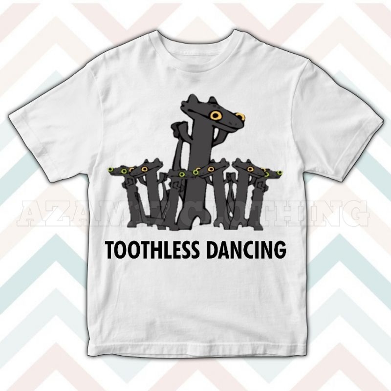 Toothless DANCING FREE T-Shirt For Boys And Girls TOOTHLESS DRAGON ...