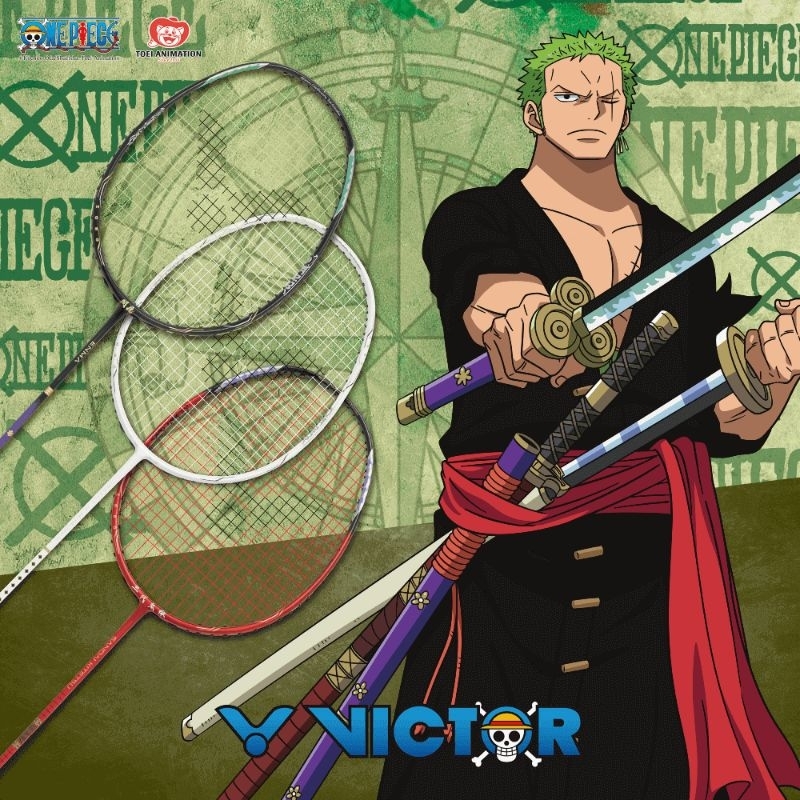 Badminton Racket Special Edition ONE PIECE VICTOR WADO ICHIMONJI SANDAI ...