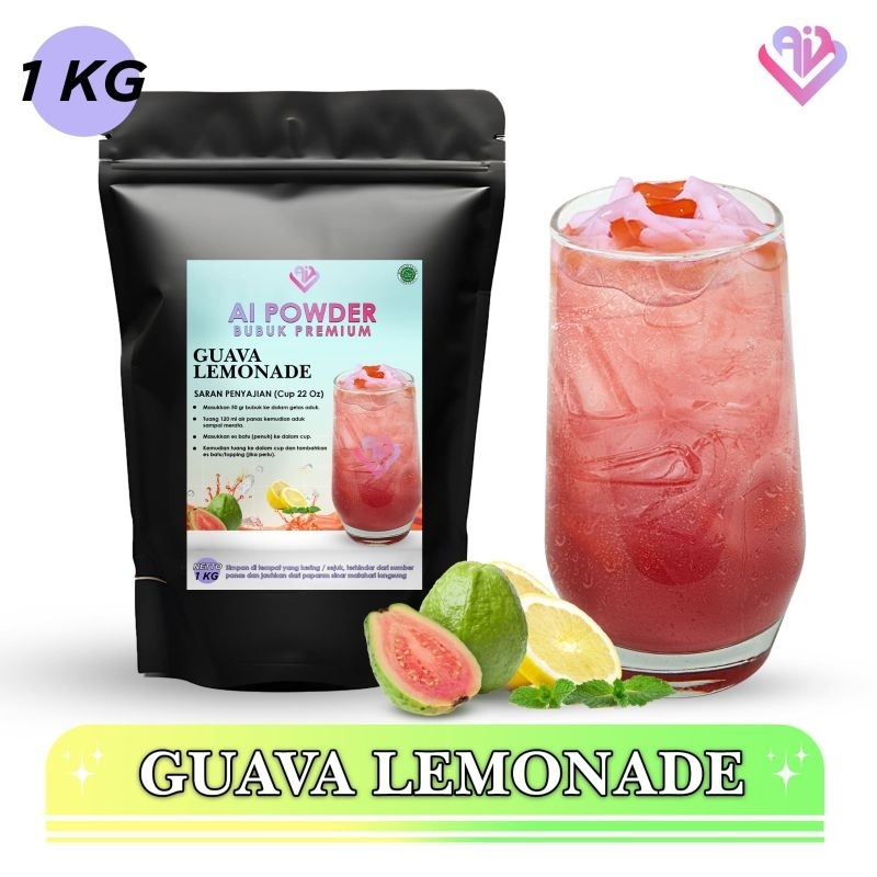 Guava Lemonade The Best Instant Premium Drink Powder 1Kg | Shopee Malaysia