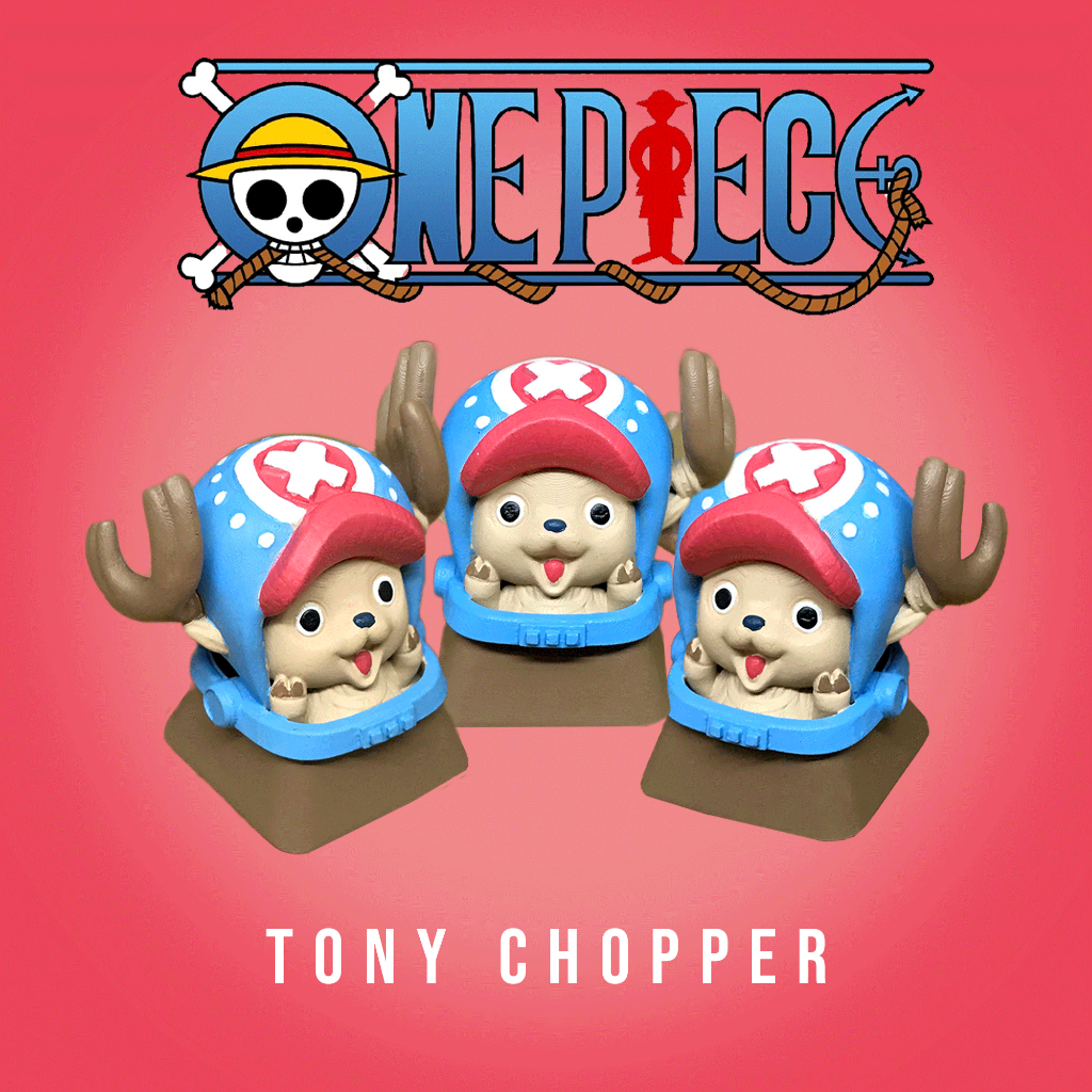 Tony Chopper One Piece Artisan Keycap For Cherry MX Switch Gateron ...