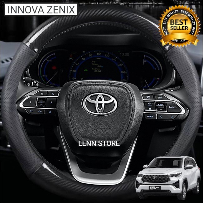 TOYOTA INNOVA ZENIX Car Steering Wheel Cover 2022 2023 2024 2025 ...