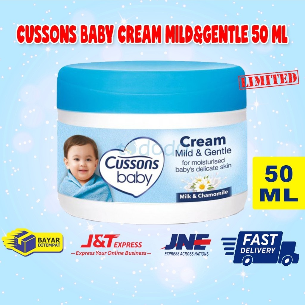 Cussons Baby Cream Mild & Gentle Diaper Rash Cream 50ml | Shopee Malaysia