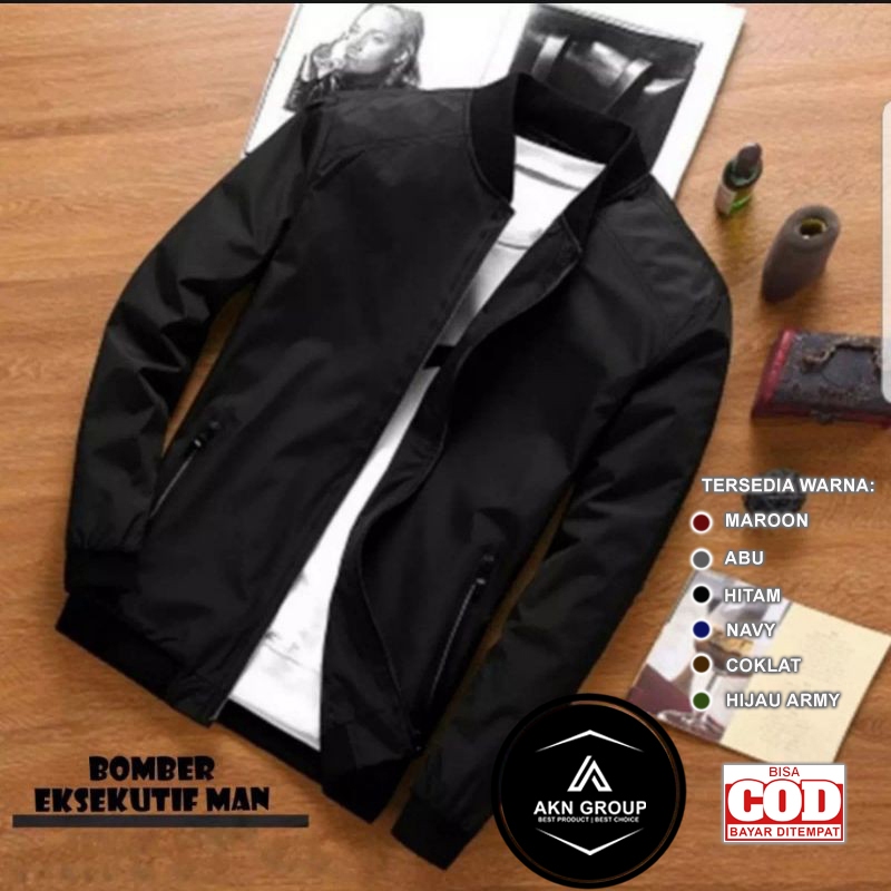 [READY TO SEND] BOMBER MAN JACKET || EXECUTIVE BOMBER MAN || JD MEN'S ...
