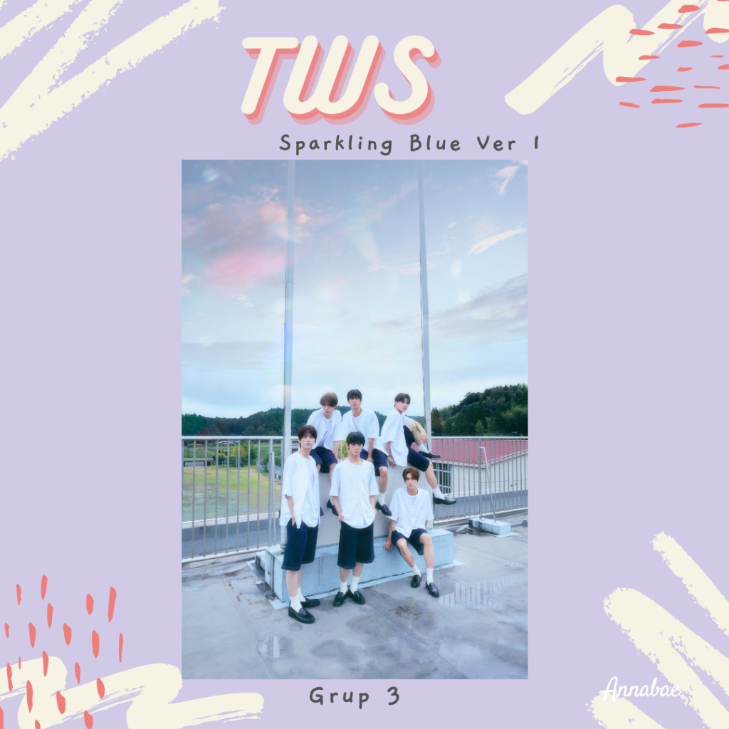 Tws Sparkling Blue Poster Ver 1 Part 2 | Shopee Malaysia
