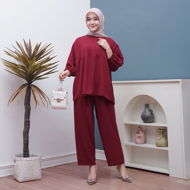 Hana Set Premium/One Set Of Hana Women's Clothes/Hana Airflow Suits ...