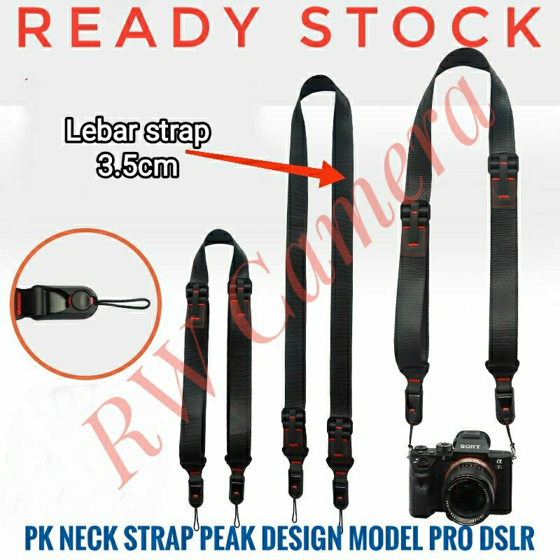 Pk Neck Strap Model Peak Design DSLR Mirrorless Pro Camera Sony Nikon Z6 Z7 EOSR EOS RP R6 R7 ...