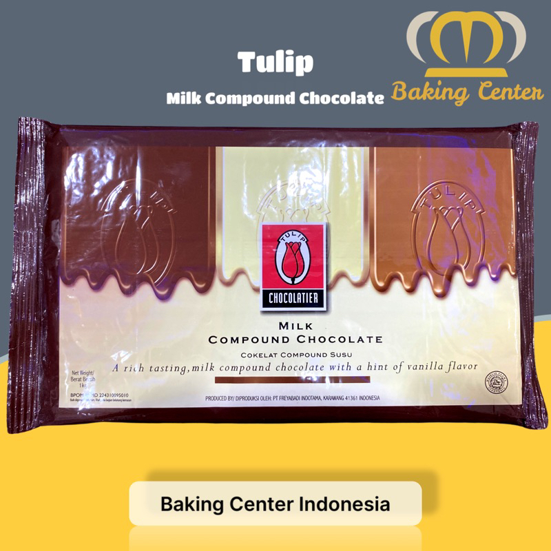 Tulip Chocolatier Milk Compound Chocolate - Tulip Milk Chocolate 1kg ...