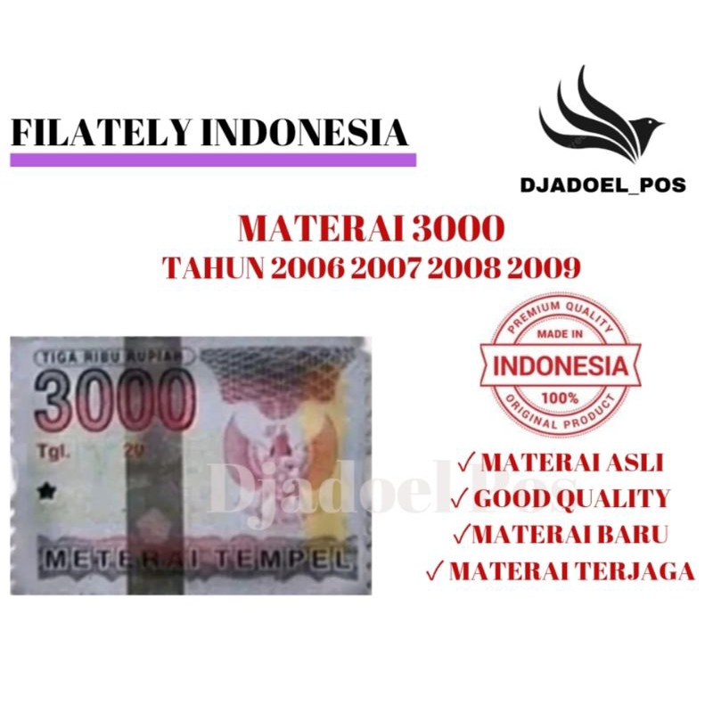 MATERAI 3000 YEAR 2006 2007 2008 2009 (New) | Shopee Malaysia