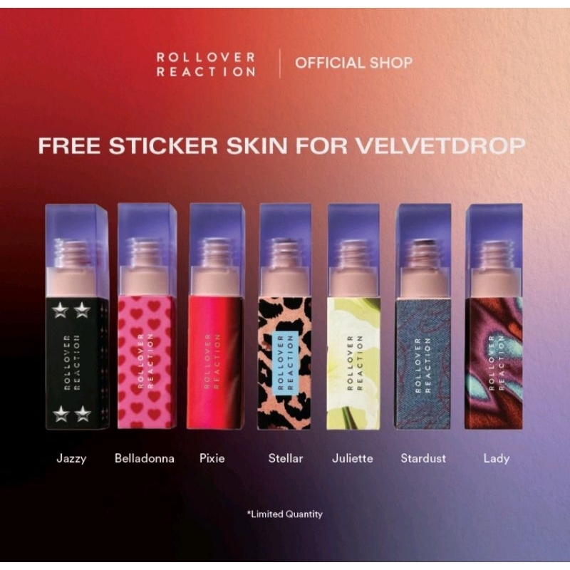 Rollover REACTION VELVET DROP LIP AND CHEEK TREAT | Shopee Malaysia