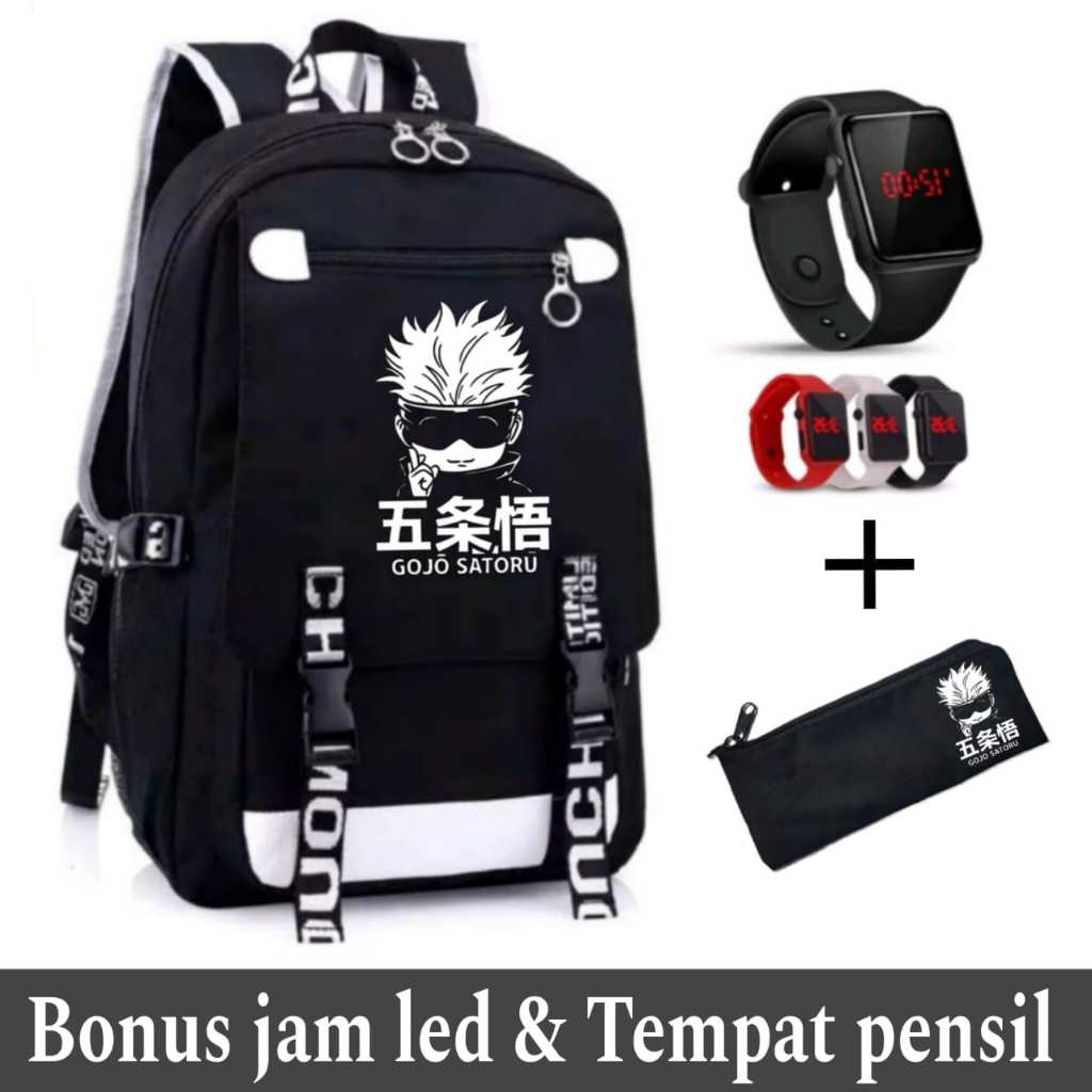 School Bag For Elementary School Boys Girls jujutsu kaisen gojo satoru ...