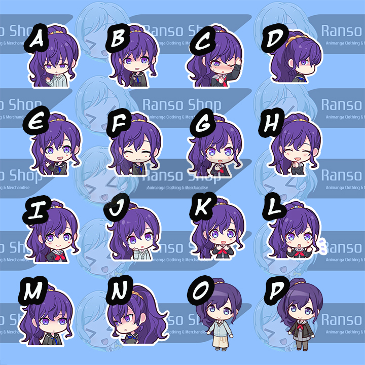 Sticker Project Sekai Mafuyu | Asahina Mafuyu Chibi Vinyl Sticker ...