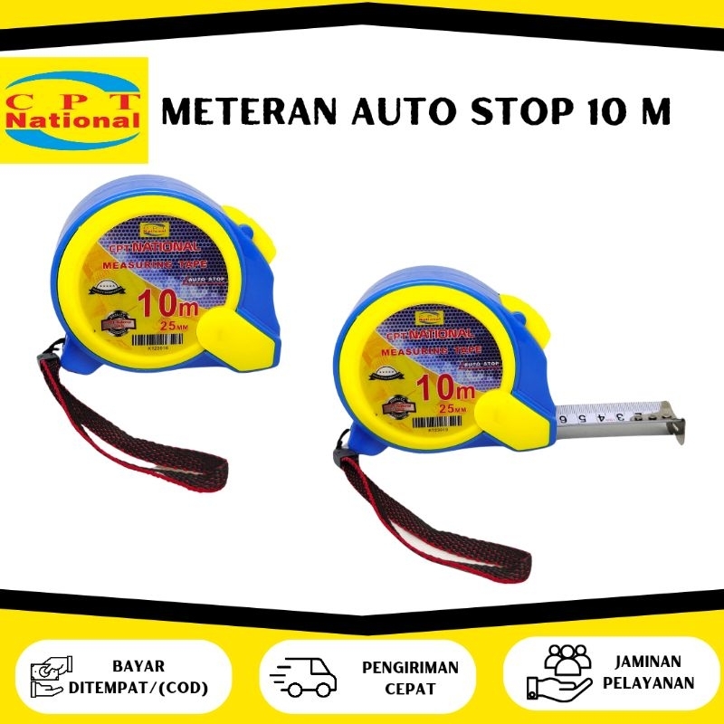 (6 Pcs) 10 meter CPT National Auto Stop meter | Shopee Malaysia