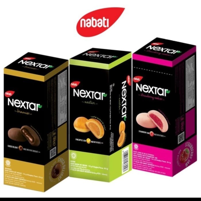Nextar nastar / brownies / blueberry / strawberry / nextar star ...