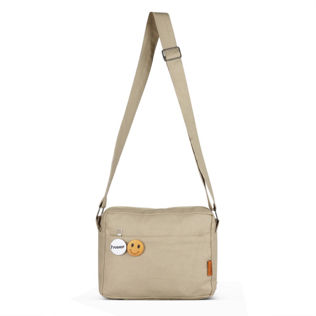 Makoto Canvas Slingbag Sling Bag - Unisex Hotshop (FREE PIN) | Shopee ...
