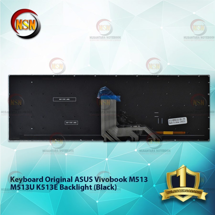 Asus Vivobook 15 M513 M513u M513ua X513 X513e Black Backlight Keyboard | Shopee Malaysia