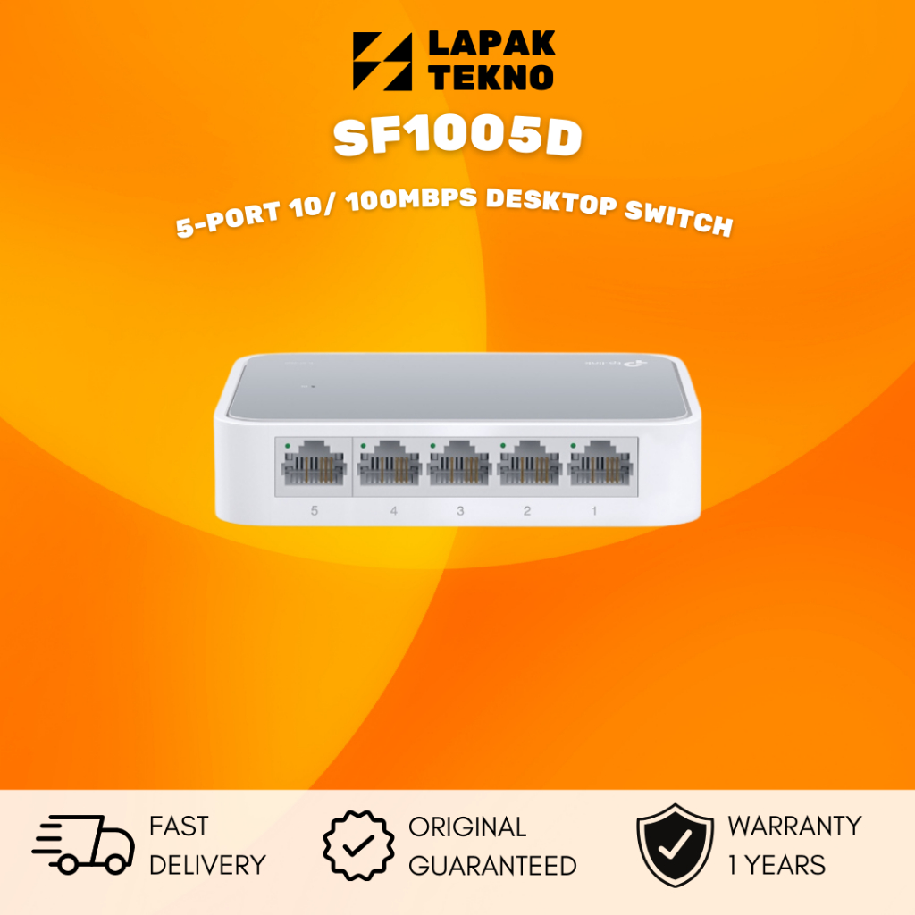 Tp-link TL-SF1005D 5 Port 100M Ummanage Switch | Shopee Malaysia