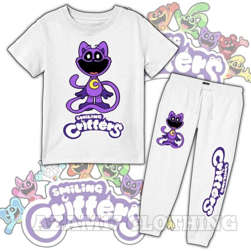 Children's Suits JOGGER Shirts Kids SMILING CRITTERS CATNAP POPPY ...