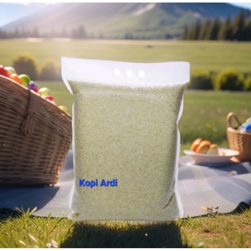 Nylon rice bag measuring 5 kg 30x45 cm with handle 3 finger holes 1 ...